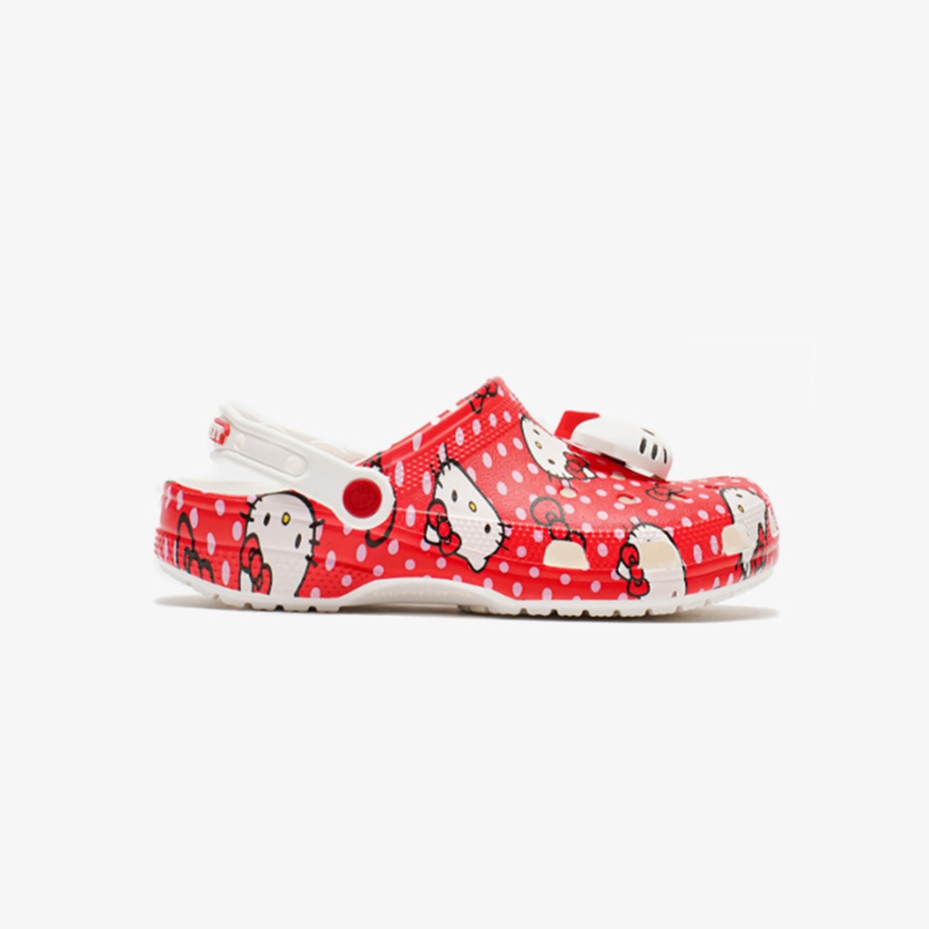 크록스 헬로 키티 레드 클래식 클로그 토들러 (레드) 210577-90H- 이랜드몰