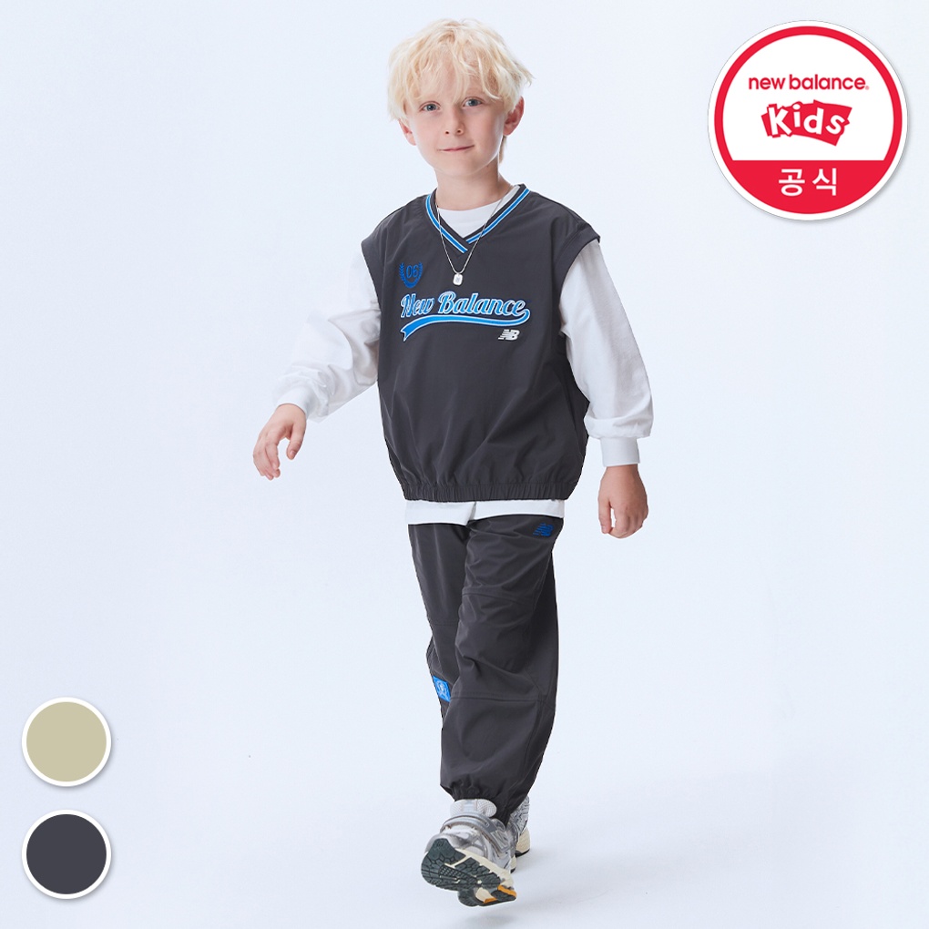 BASIC ESSENTIAL_3PCS 조끼 우븐 셋업 NK9YEB311U- 이랜드몰