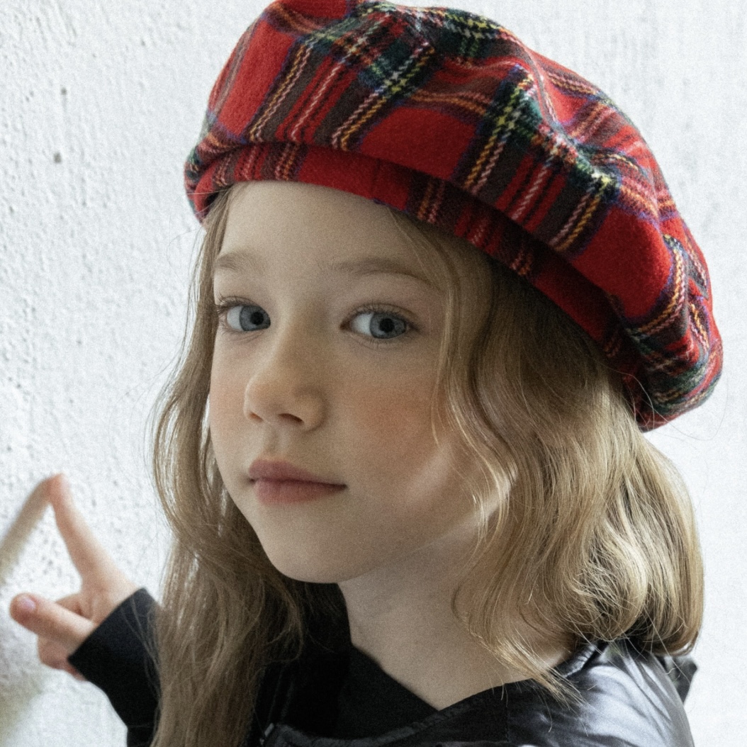 [9/9 순차발송] 베레모 (2COLOR)- KIDIKIDI