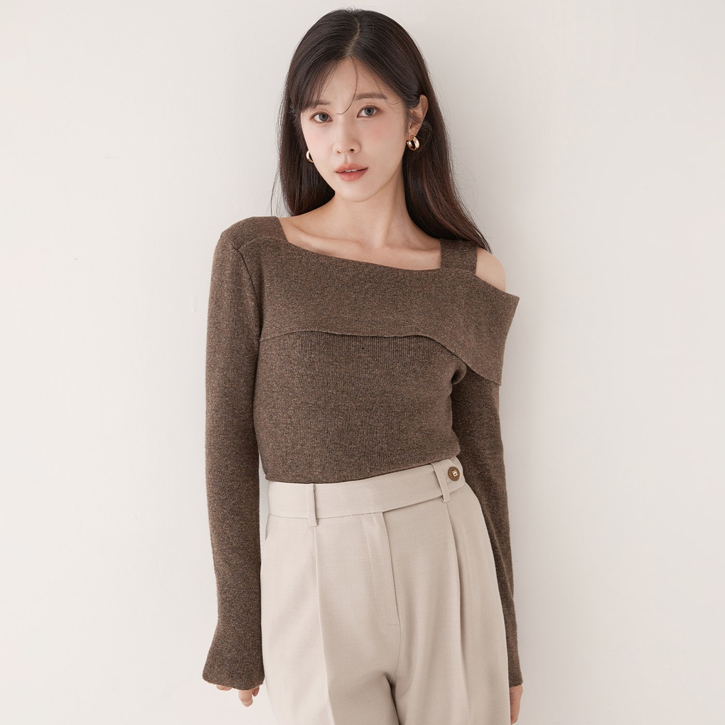 언발 오프숄더 스웨터(2colors)_RMKAD4TRT8- 이랜드몰