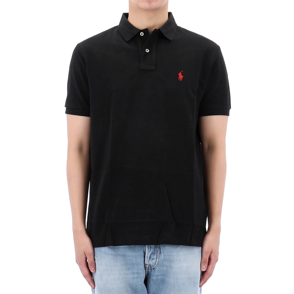 24SS 폴로랄프로렌 커스텀 슬림핏 메시 폴로 티셔츠 710782592 001- 이랜드몰