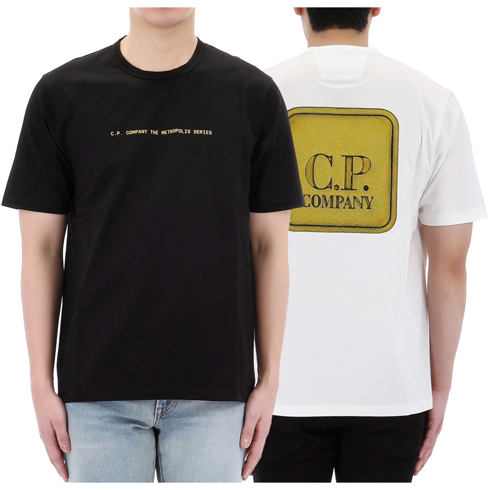 24SS CP컴퍼니 머서라이즈드 반팔 티셔츠 2종 16CLTS047A- 이랜드몰