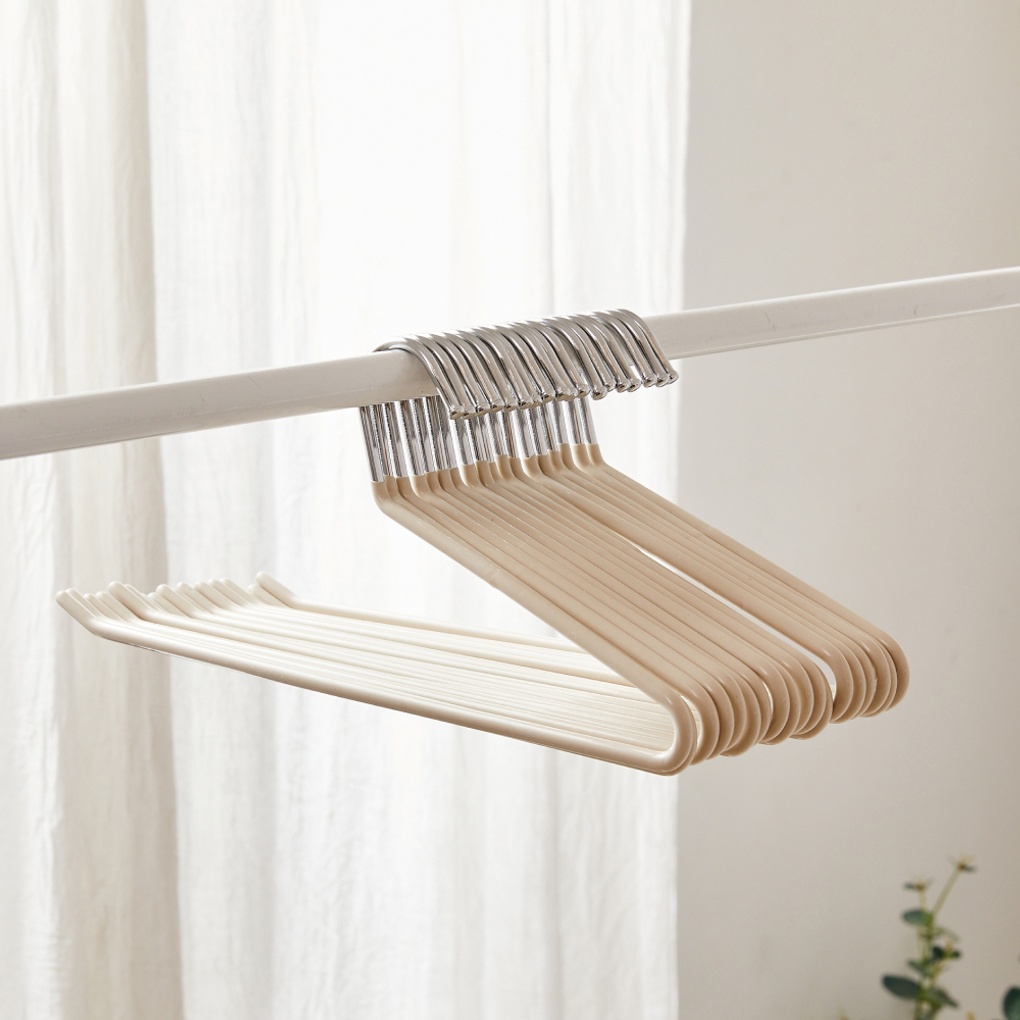 ON 논슬립 흘러내리지 않는 공간절약 바지걸이 18P세트 오트밀_BT0224028- 모던하우스