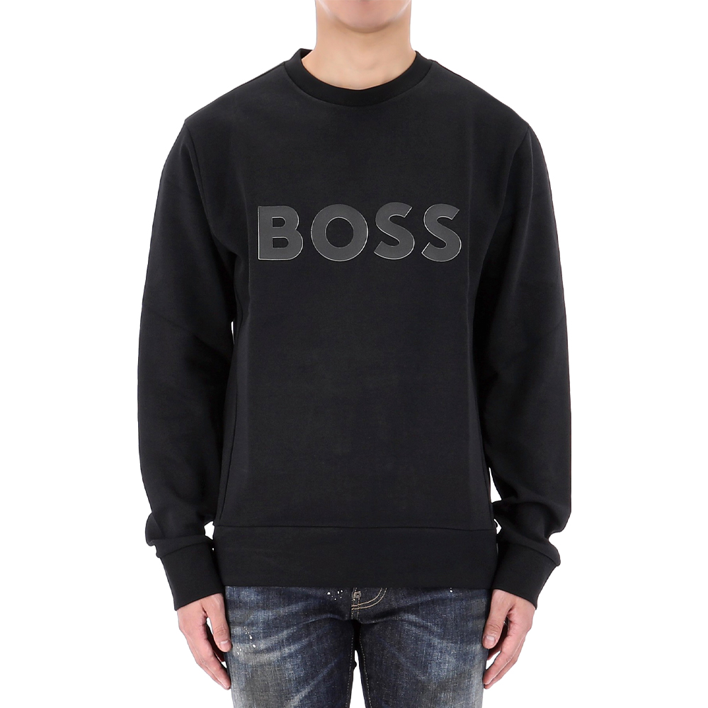 24FW 휴고보스 로고 스트레치 스웨트셔츠 50506119 001- 이랜드몰