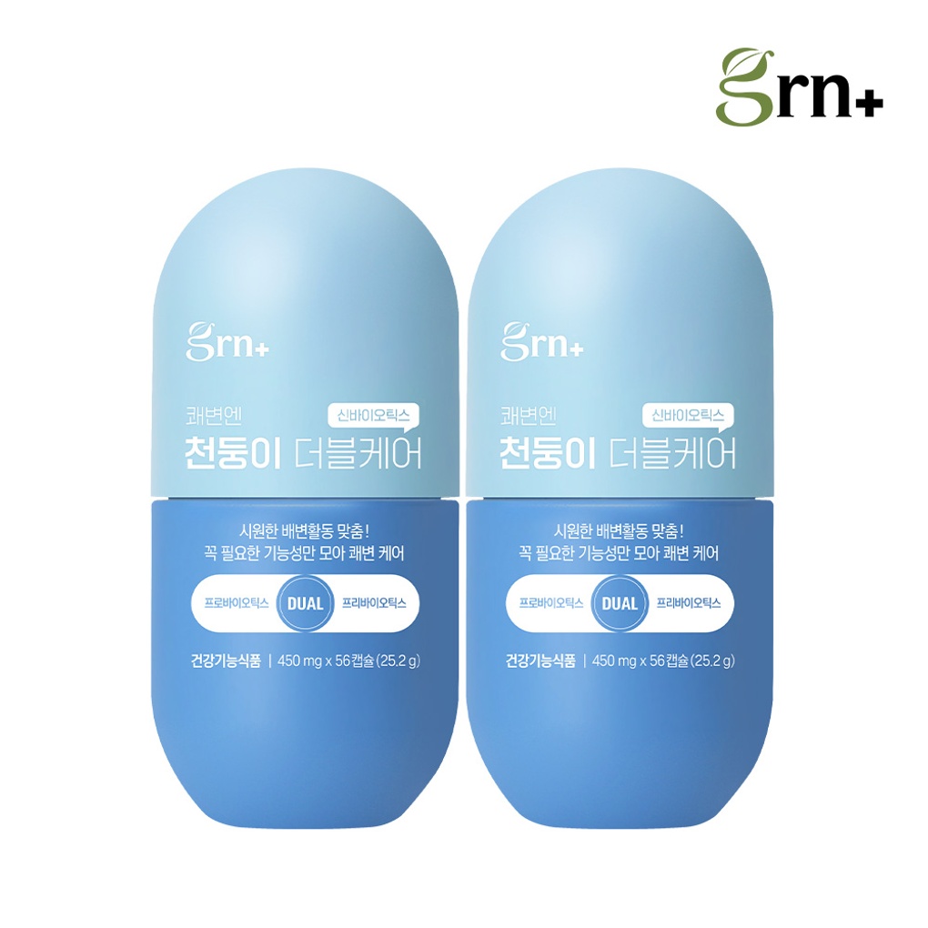 GRN 생유산균 쾌변엔 천둥이 더블케어 2EA (28일분)- 이랜드몰