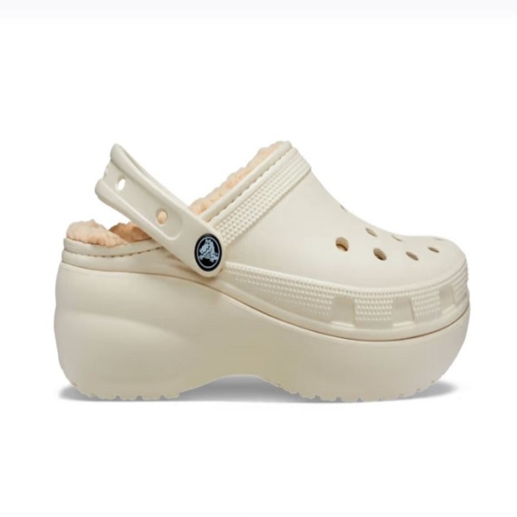 크록스 겨울 털 여자 신발 클래식 플랫폼 라인드 클로그 우먼 207938-2Y2- 이랜드몰