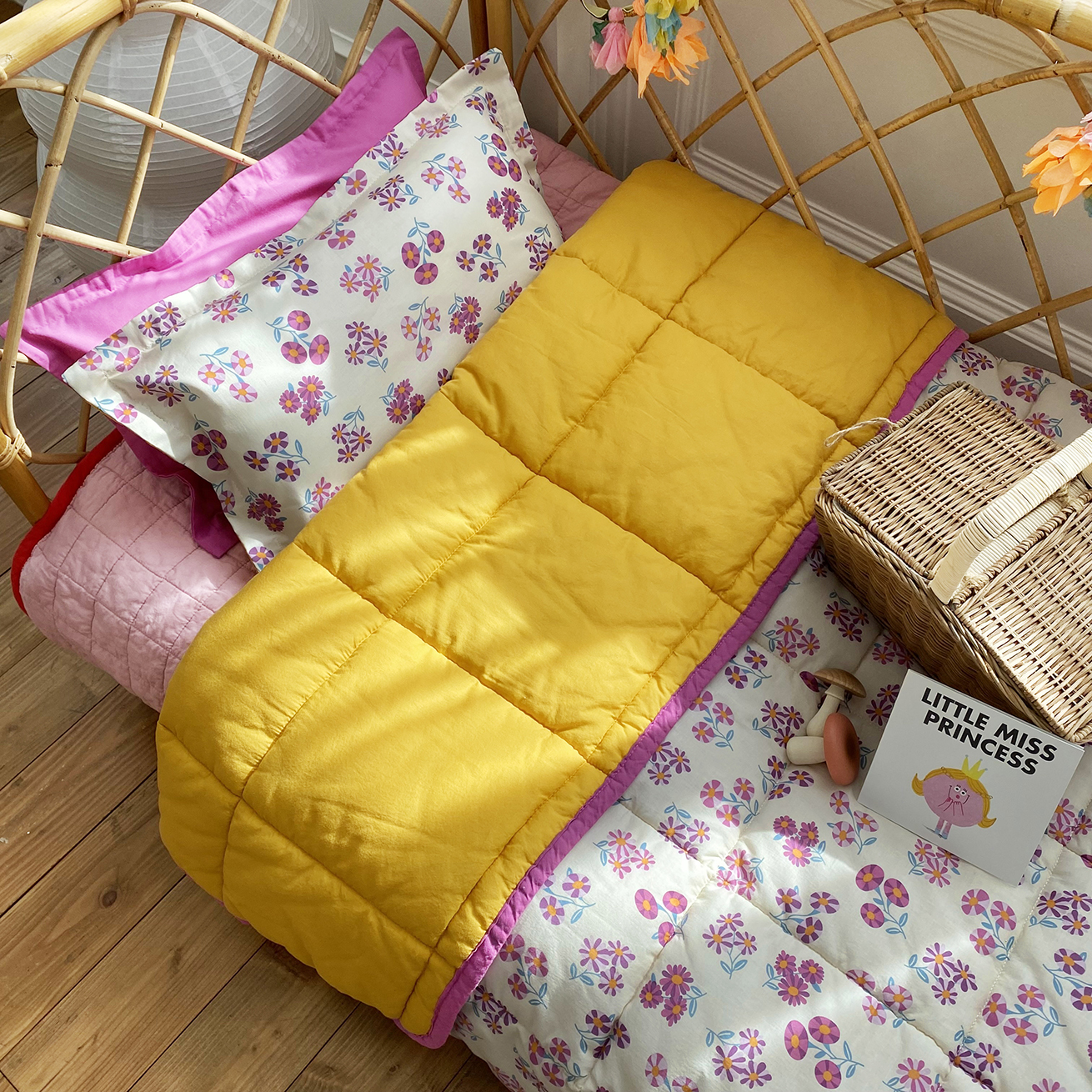 레나 워싱차렵 이불(S)- KIDIKIDI