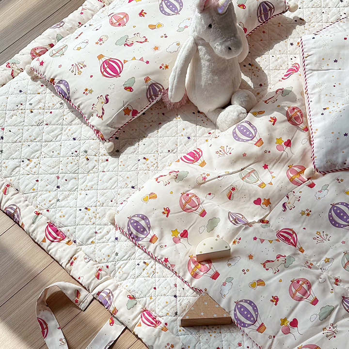 시아망 목화워싱 낮잠이불SET- KIDIKIDI