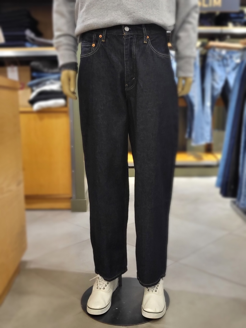 [리바이스] 남성 578 배기 와이드 인디고 청바지 생지 스테이루즈 A47500014- 이랜드몰