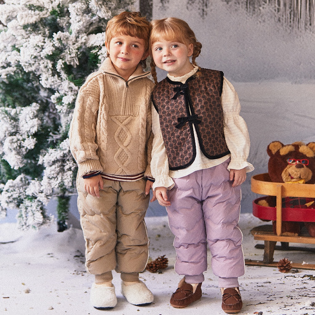 *1+1특가*[핀핀] 꽥꽥 덕다운 스노우팬츠_3컬러- KIDIKIDI