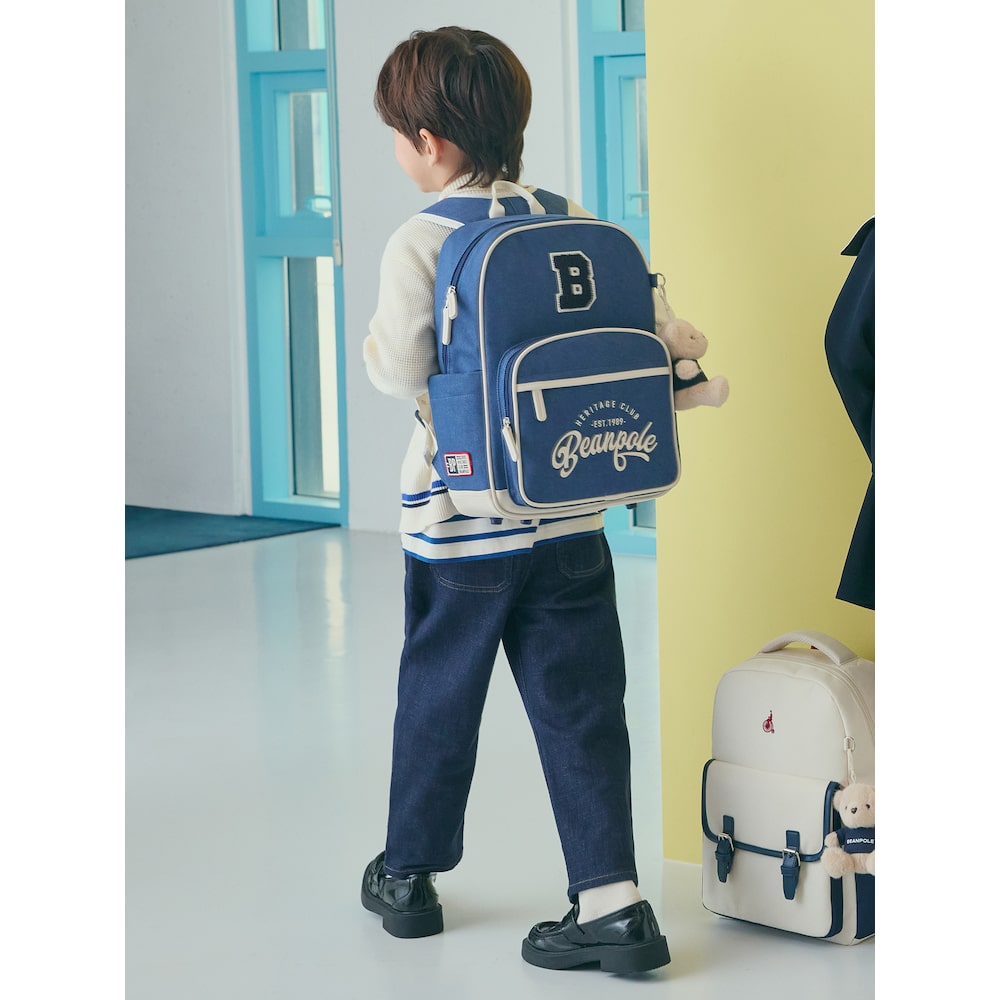 [BEANPOLE KIDS] 바서티 책가방 세트 네이비 (BI51D4U04R)- 이랜드몰