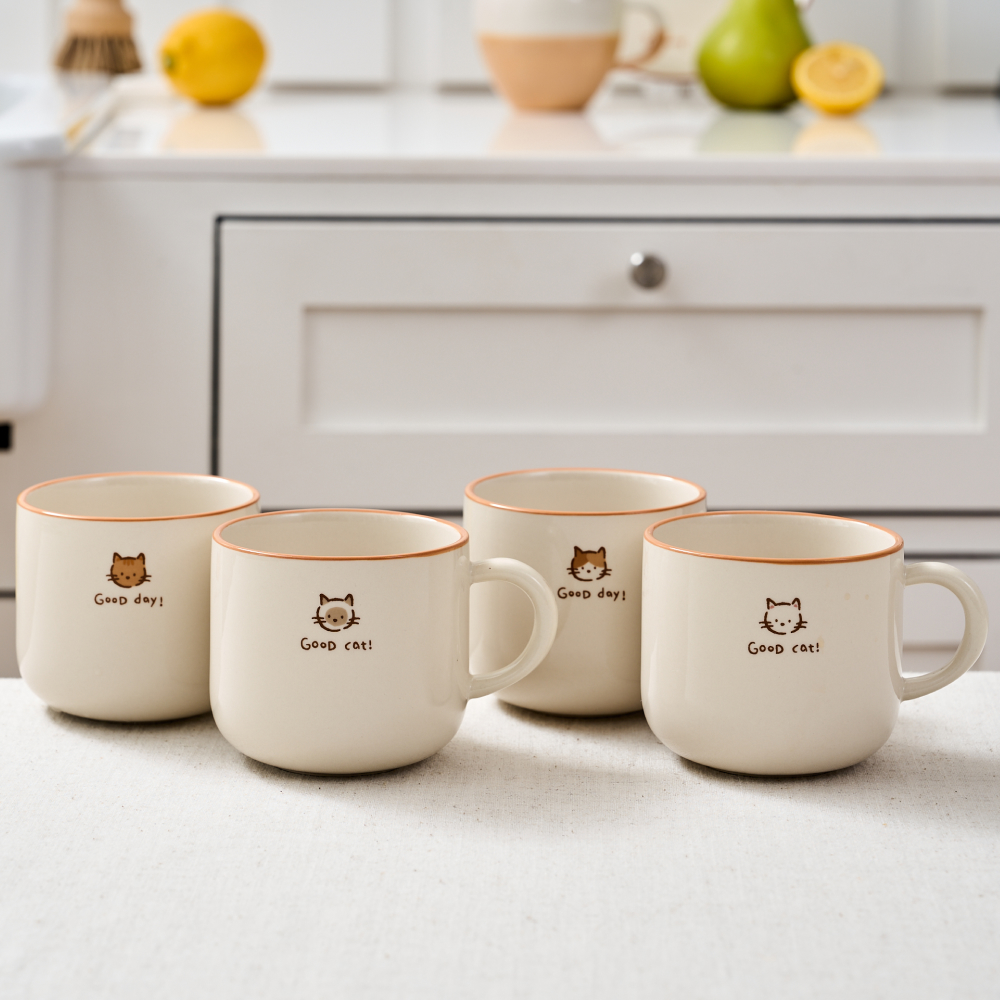 L 뚱냥이 머그 300ml 4P SET_NK2325026- 모던하우스