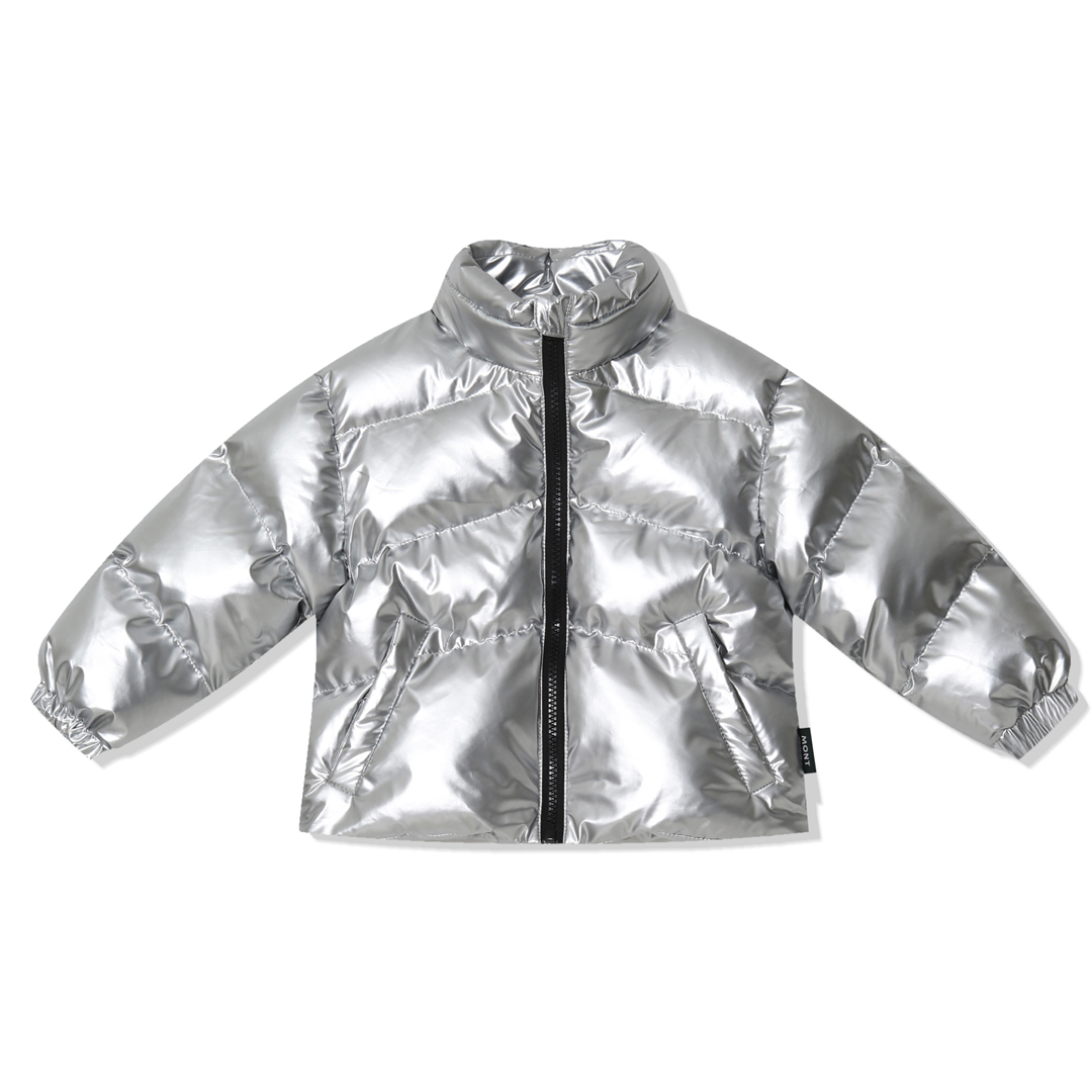 SEMI GLOSSY PADDING JACKET SILVER- 이랜드몰