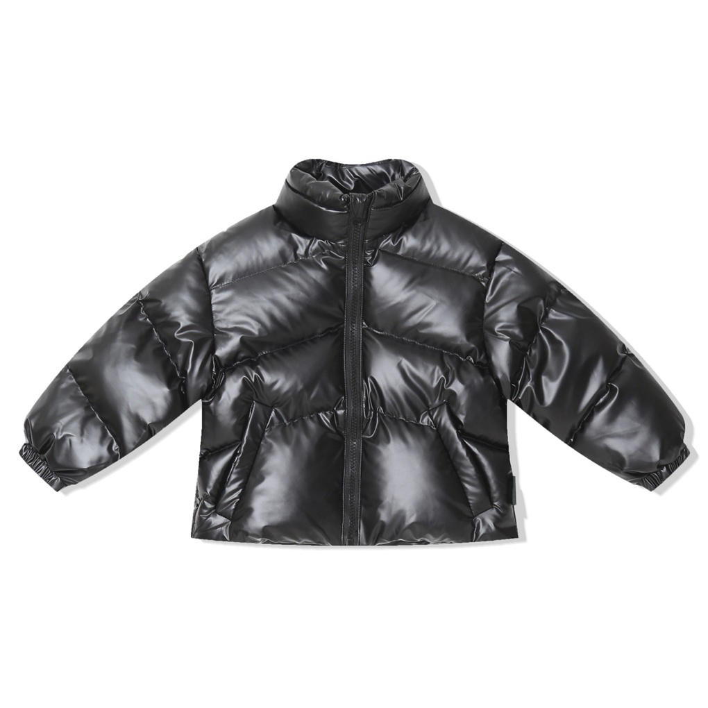 SEMI GLOSSY PADDING JACKET BLACK- 이랜드몰