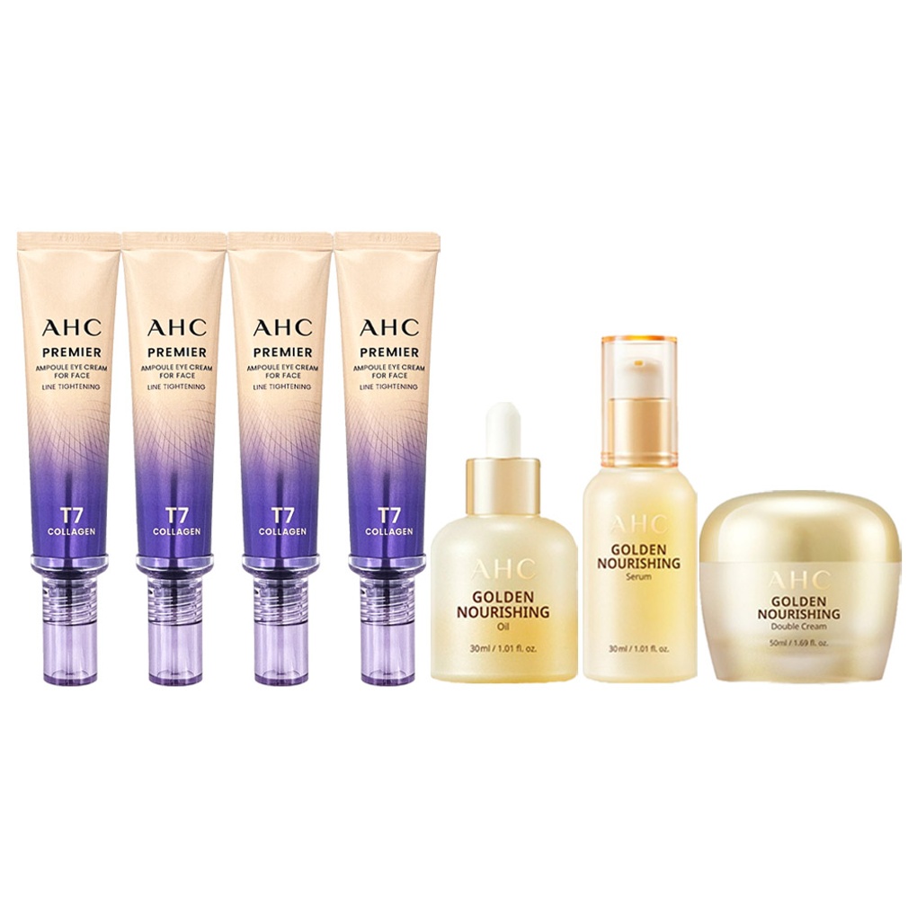 [최신상] AHC 아이크림 시즌13 라인타이트닝 이하늬 40ml 4개+골든 너리싱 3종- 이랜드몰