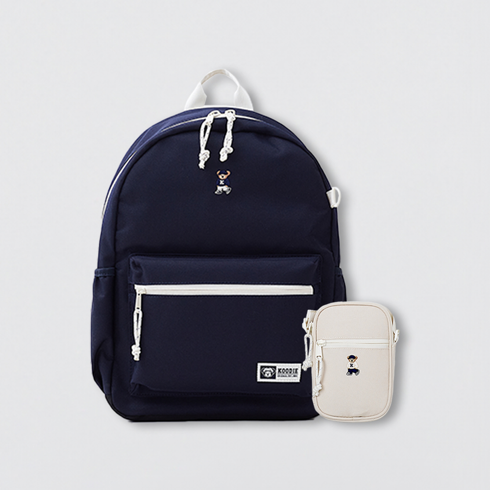 [키즈] 쿠디 백팩+쿠디 크로스백 2 SET- KIDIKIDI