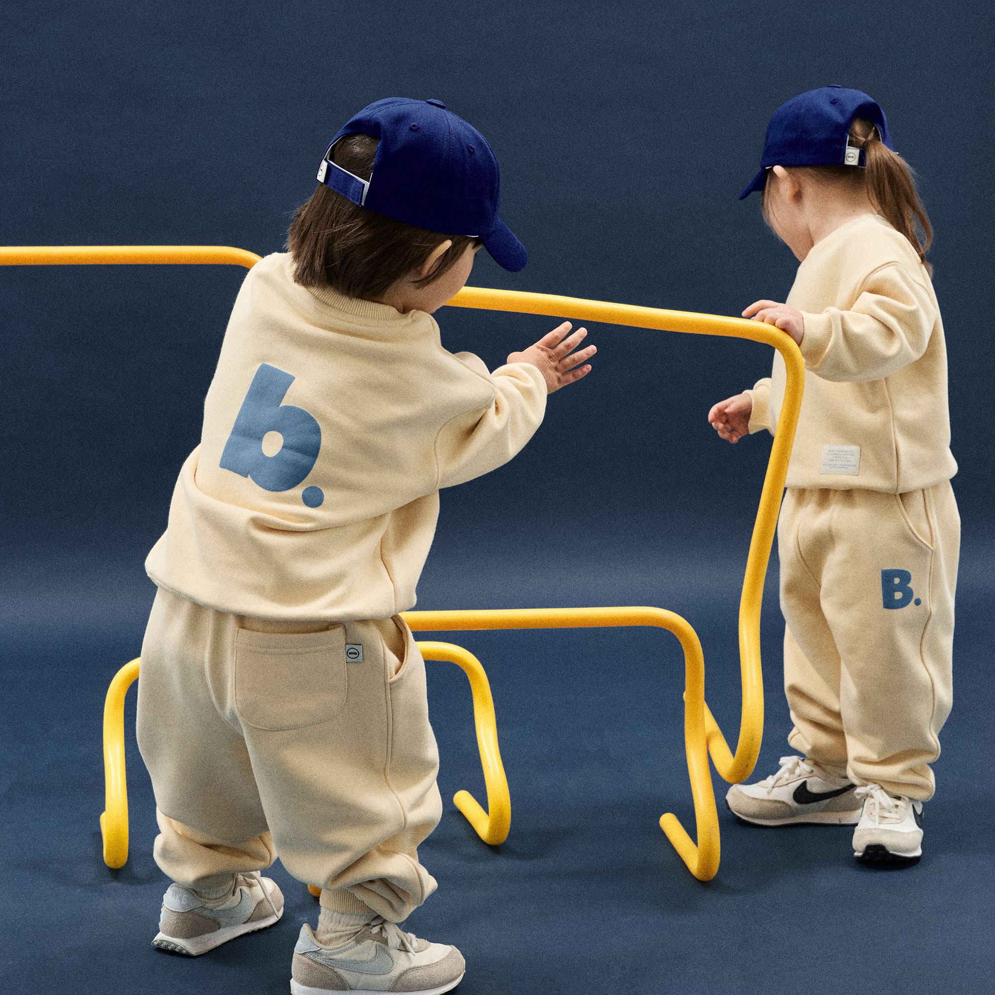 빅비닷 맨투맨세트 l 버터- KIDIKIDI