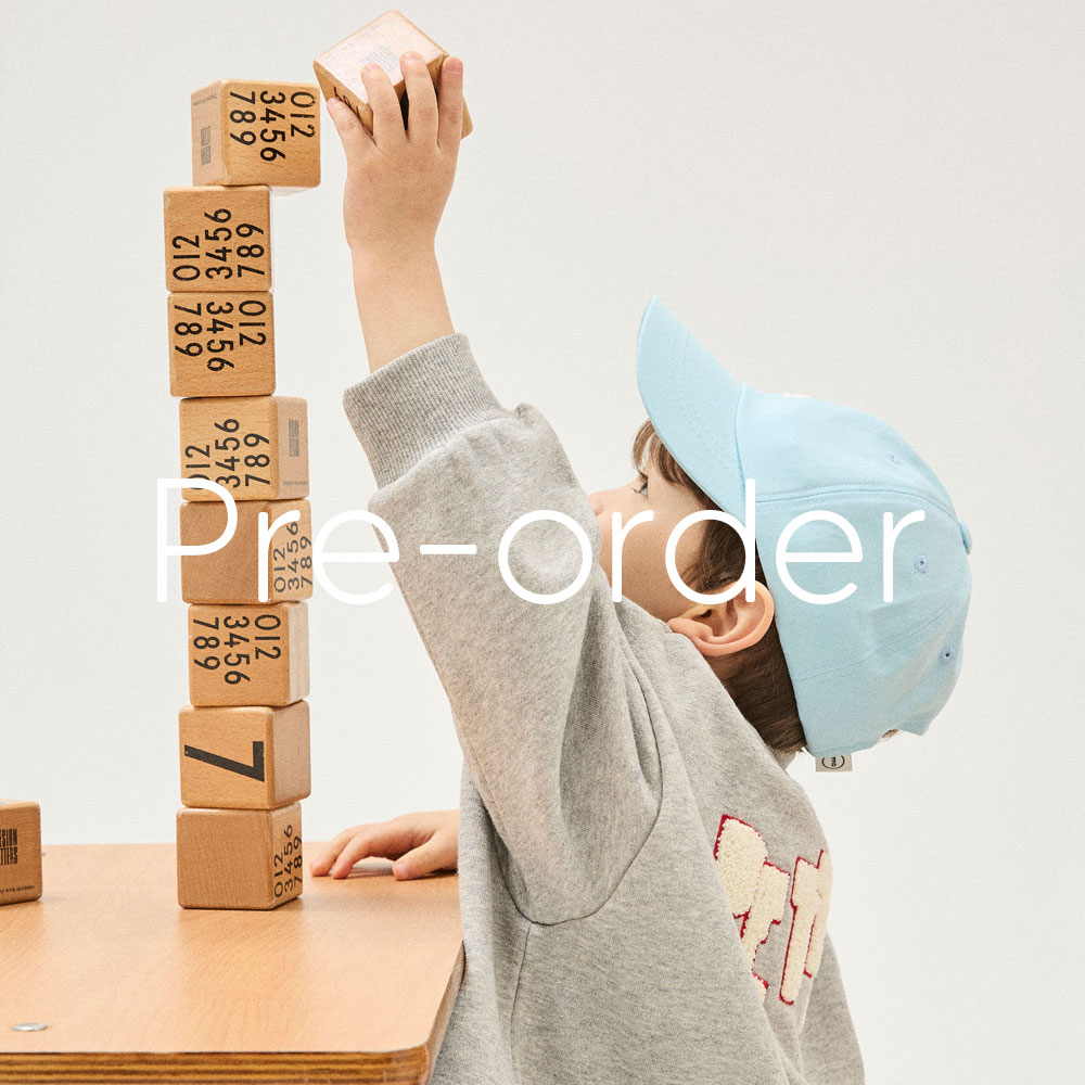 [프리오더] [3/19~7일내 발송] BT 루즈오버롤 l 멜란지그레이- KIDIKIDI