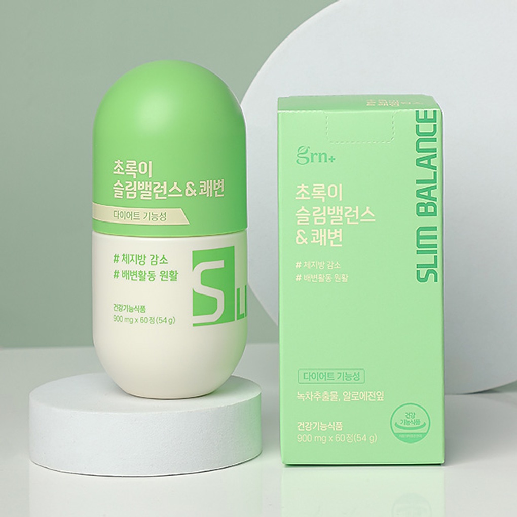 GRN 체지방 CUT 초록이 슬림밸런스&쾌변 1EA (30일분)- 이랜드몰