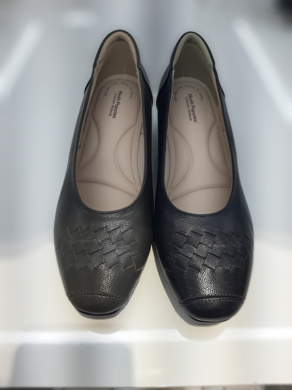 허시파피 P424 79000 여성 세미 웨지힐 통굽슈즈- 이랜드몰