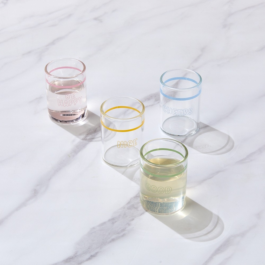 슈가홀릭 내열 유리 소주잔 50ML 4P_GA0125067- 모던하우스