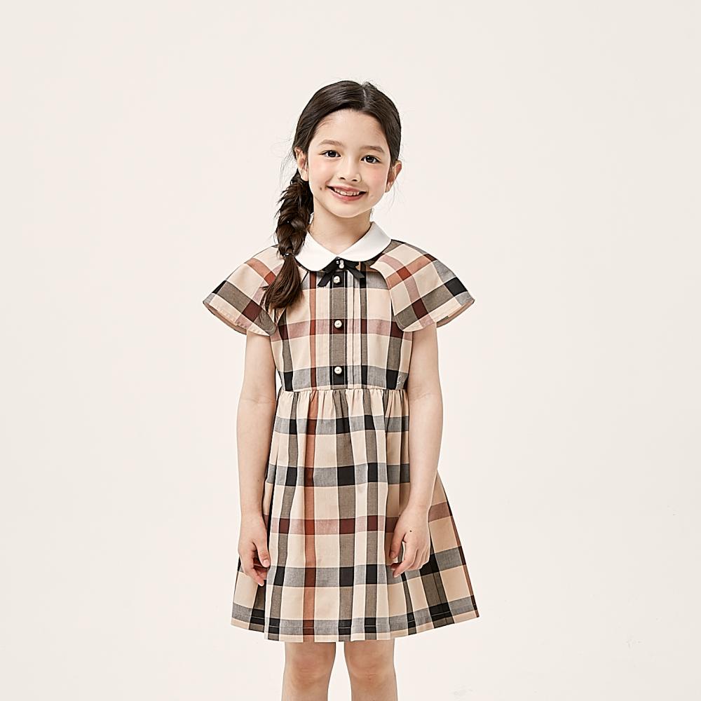 (DUM10NJ51M_BG) 닥스키즈 체크 케이프 원피스_DUM10NJ51M_BG- 이랜드몰