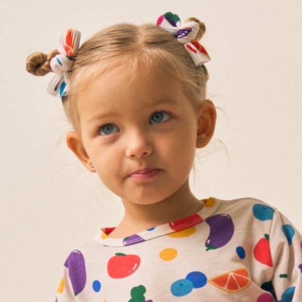 [3/27 순차발송] [MADE] 작은 리본 핀 (2개 SET)- KIDIKIDI