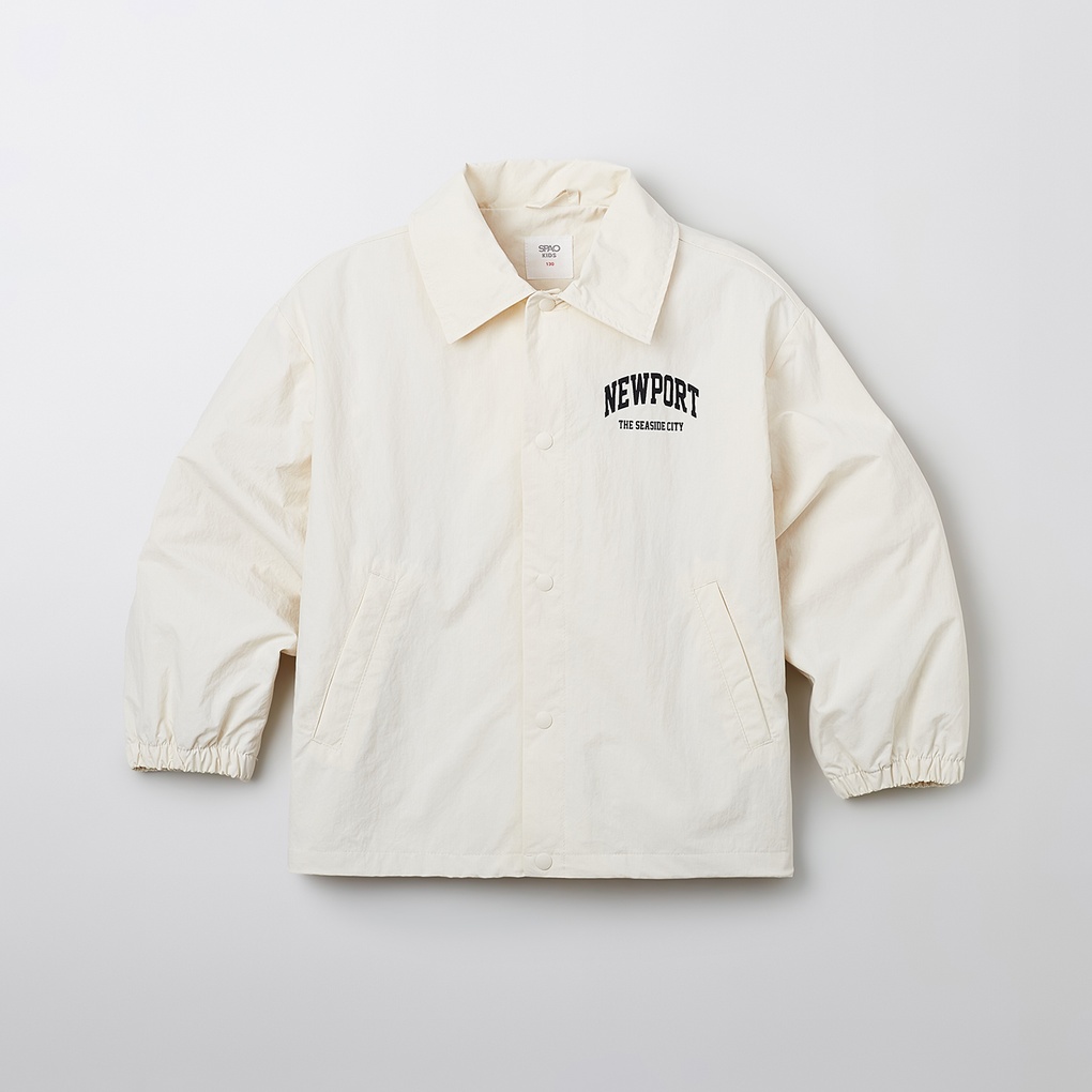 [키즈] (QR) 코치 자켓 (나일론)_SPJJF23KU9- 스파오