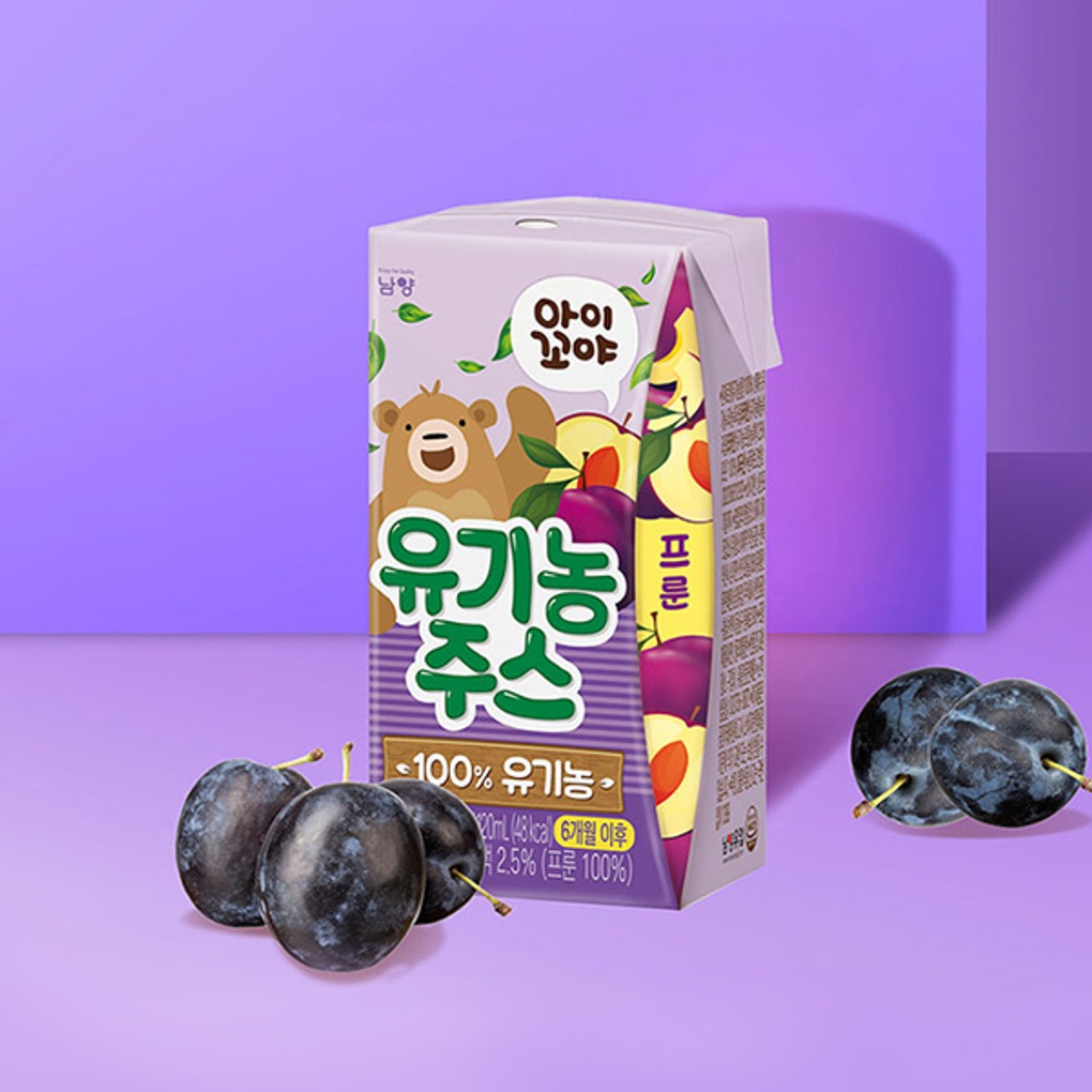 [남양] 아이꼬야 유기농 베이비 주스 프룬 120ml X 24팩 _ 임박특가 5/2까지- 이랜드몰