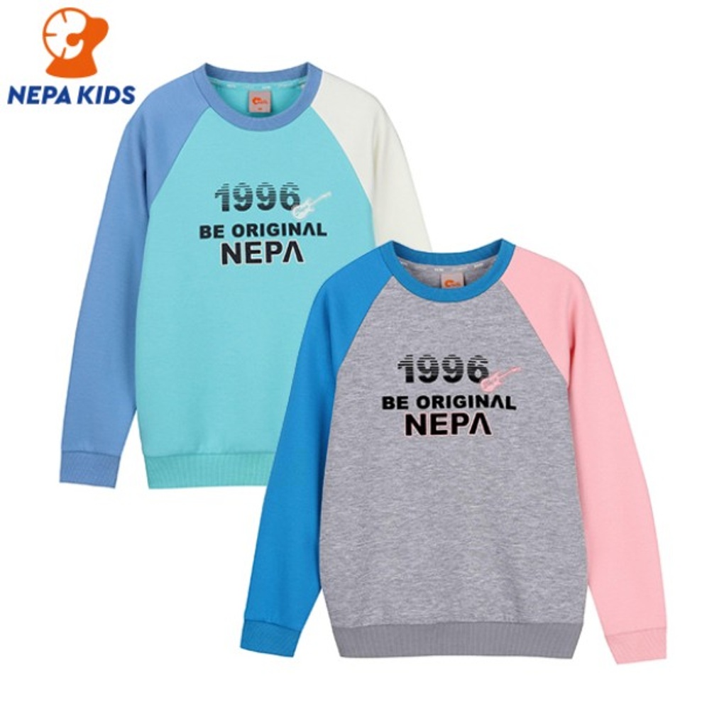 NEPA KIDS 네파키즈 칸토 블럭 맨투맨 KFE5308- 이랜드몰