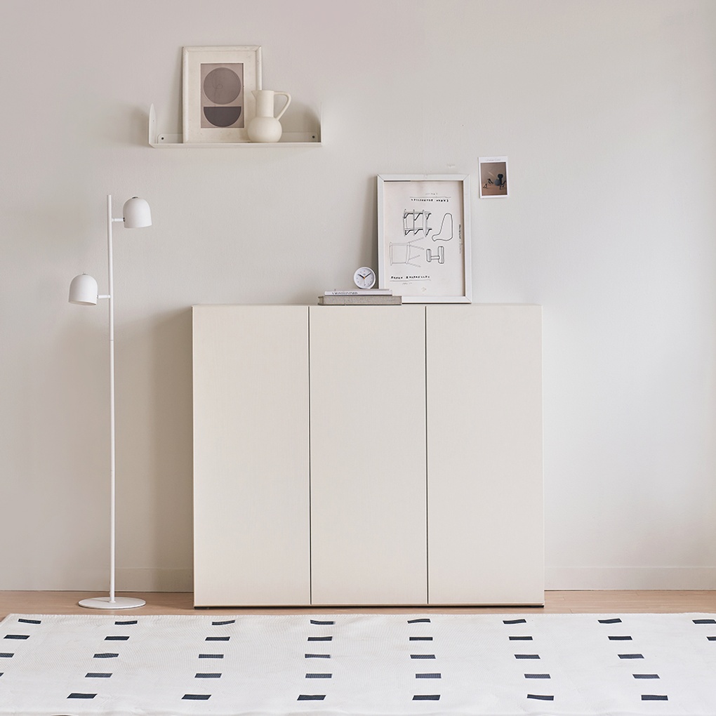 ON 뉴헤이즐 E0등급 풀바디 LPM 3단높은수납장 W1200(높이1M)_FB0425019- KIDIKIDI