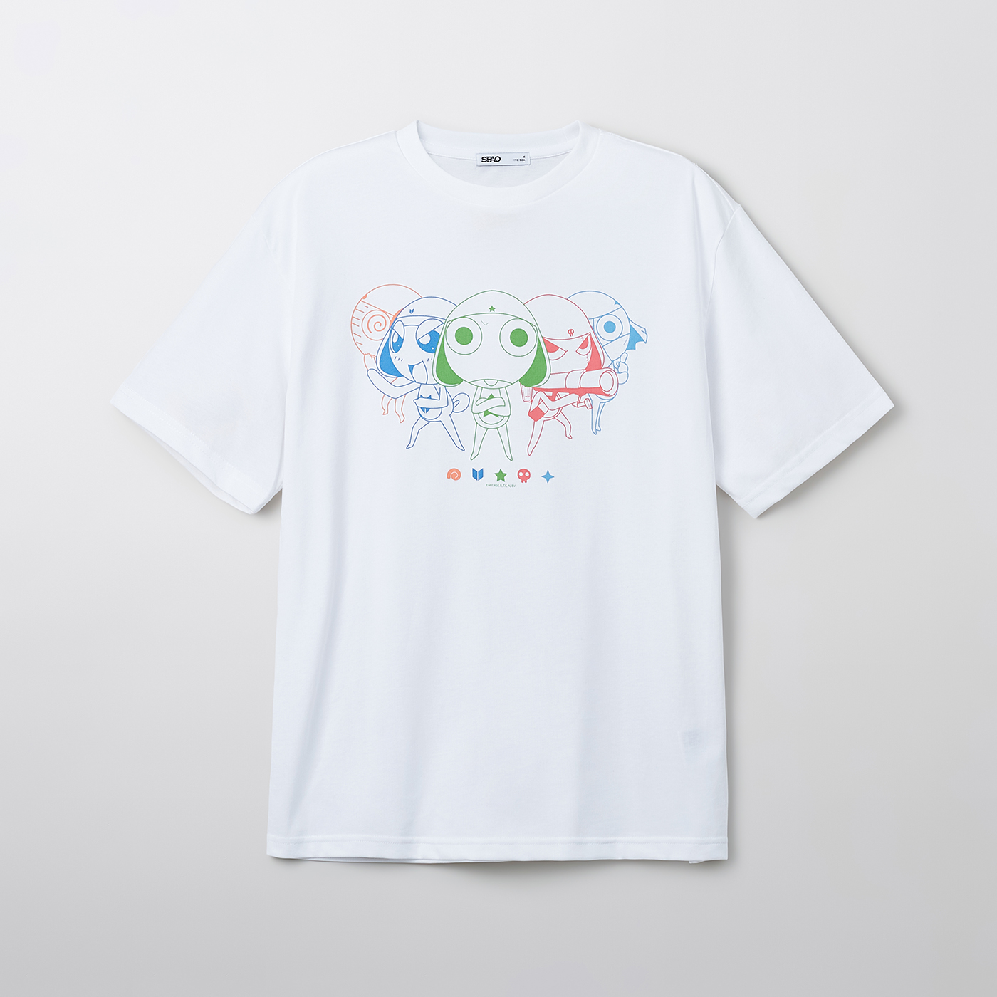 [개구리 중사 케로로] 반팔 티셔츠(WHITE)_SPRLF26U02- 스파오