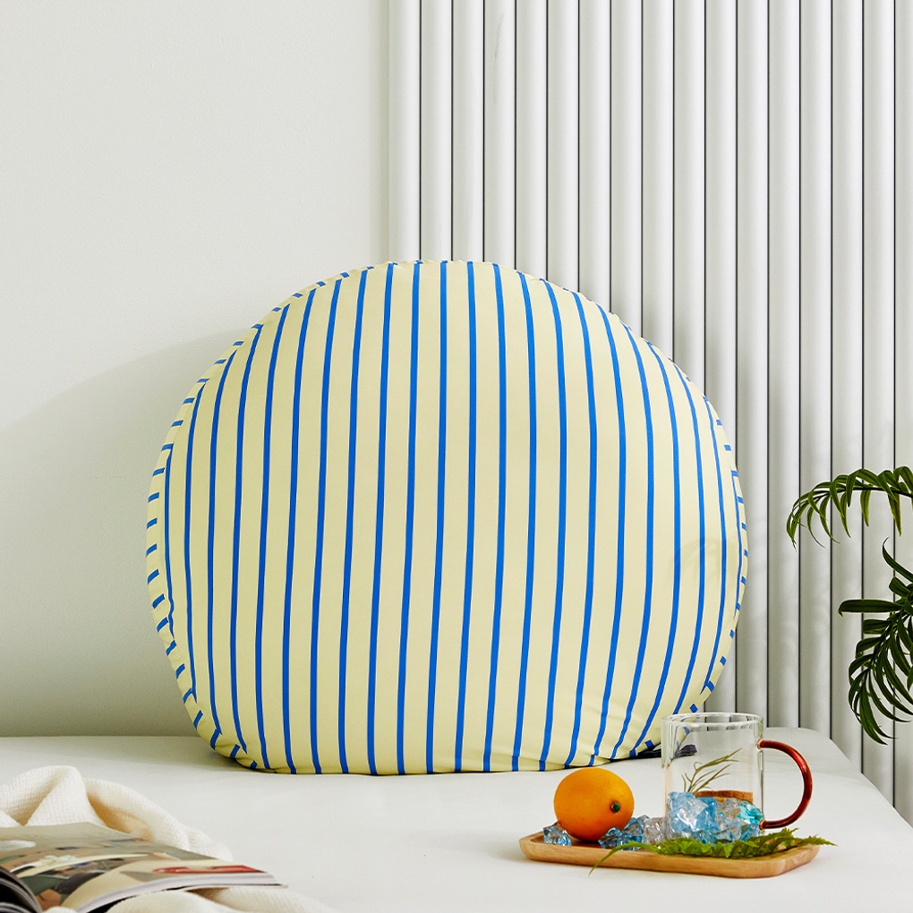 3도씨) 익스트림쿨 빅 멀티쿠션 D60 스트라이프 옐로우_EM0925035- 모던하우스