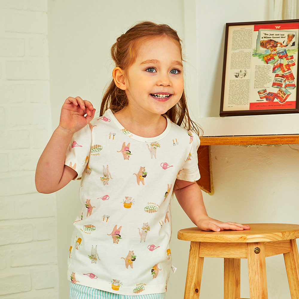 오가닉맘 여름 여아동 반소내의 4종 택1- KIDIKIDI