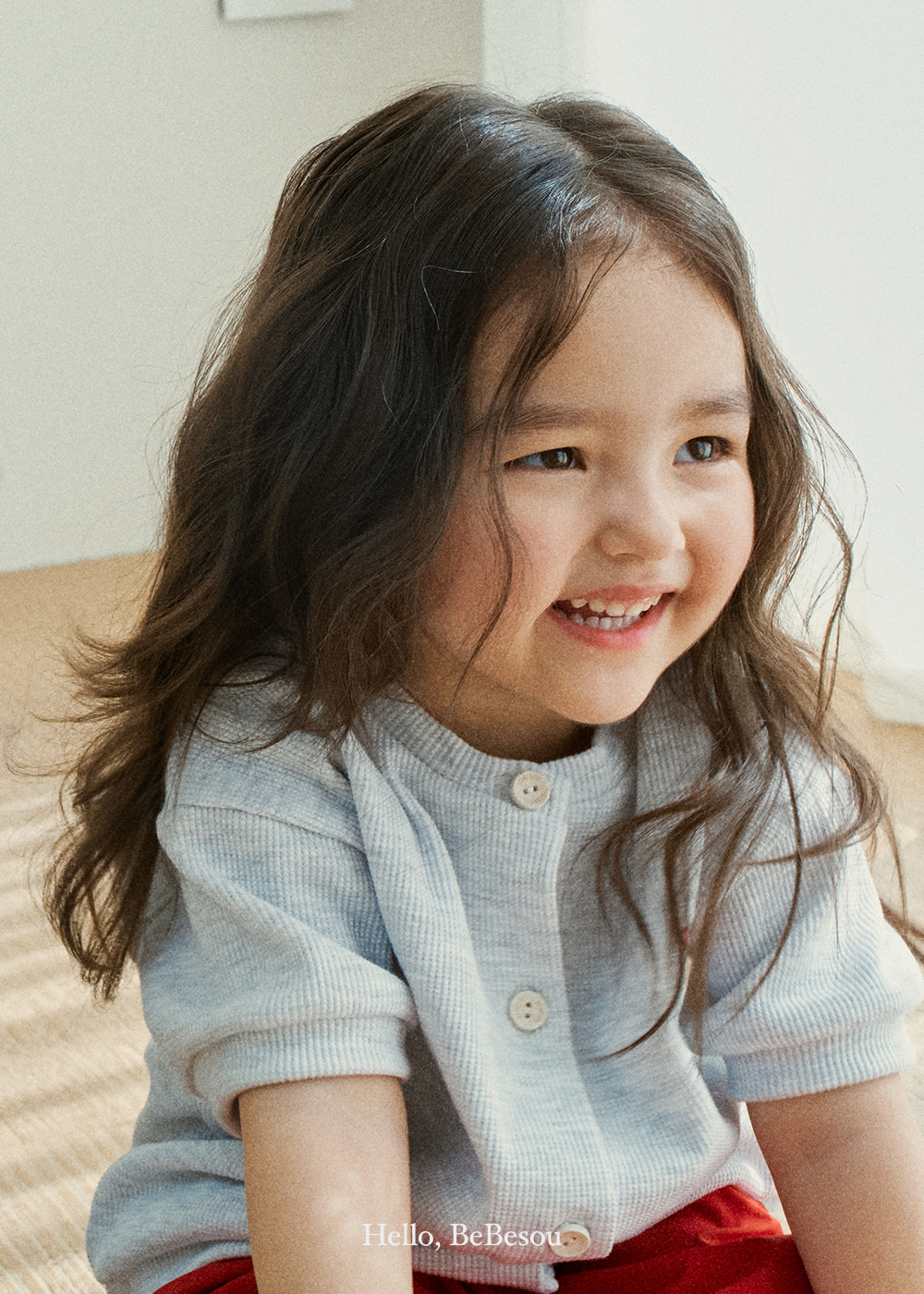 [MADE/바로배송] 25SS 트리플와플가디건(3color)- KIDIKIDI