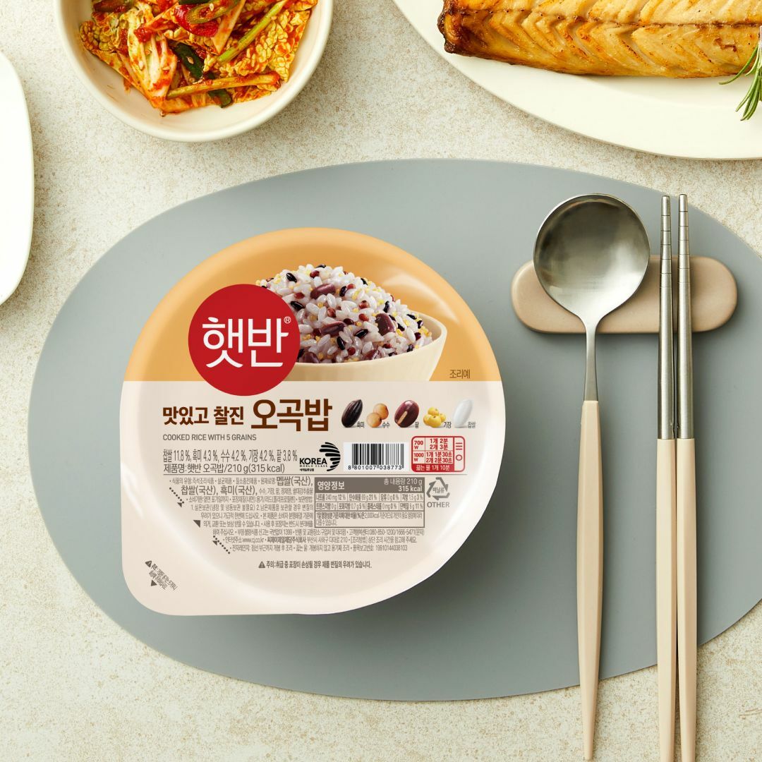 햇반 오곡밥 210g x36개- KIDIKIDI