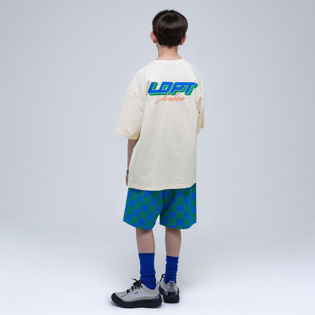 LDPT 싱글 체커 셋업 Ivory- 이랜드몰