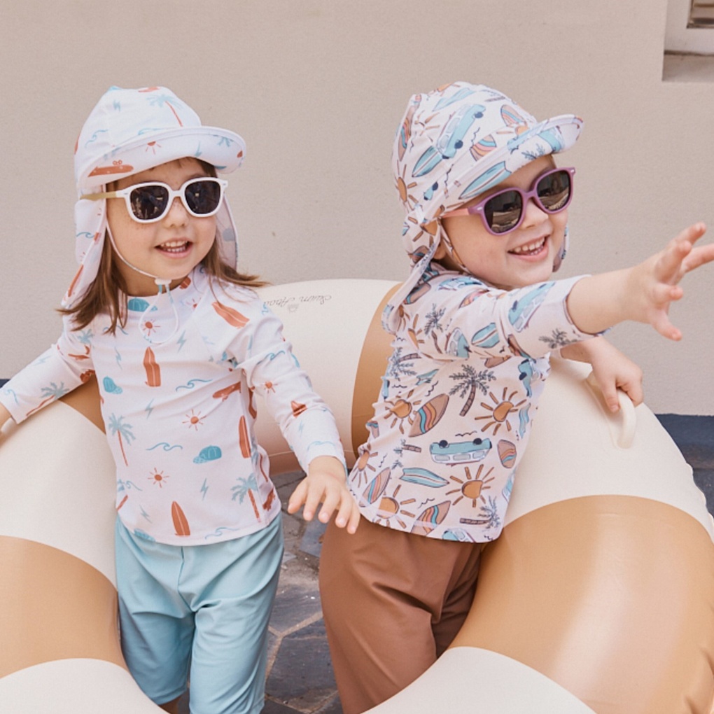 [핀핀]소프트 실리콘 키즈 선글라스(스퀘어형)_3컬러- KIDIKIDI