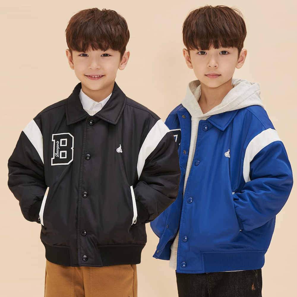 [BEANPOLE KIDS] [BEANPOLE KIDS]24FW 바시티 패딩 점퍼 (2종- 이랜드몰