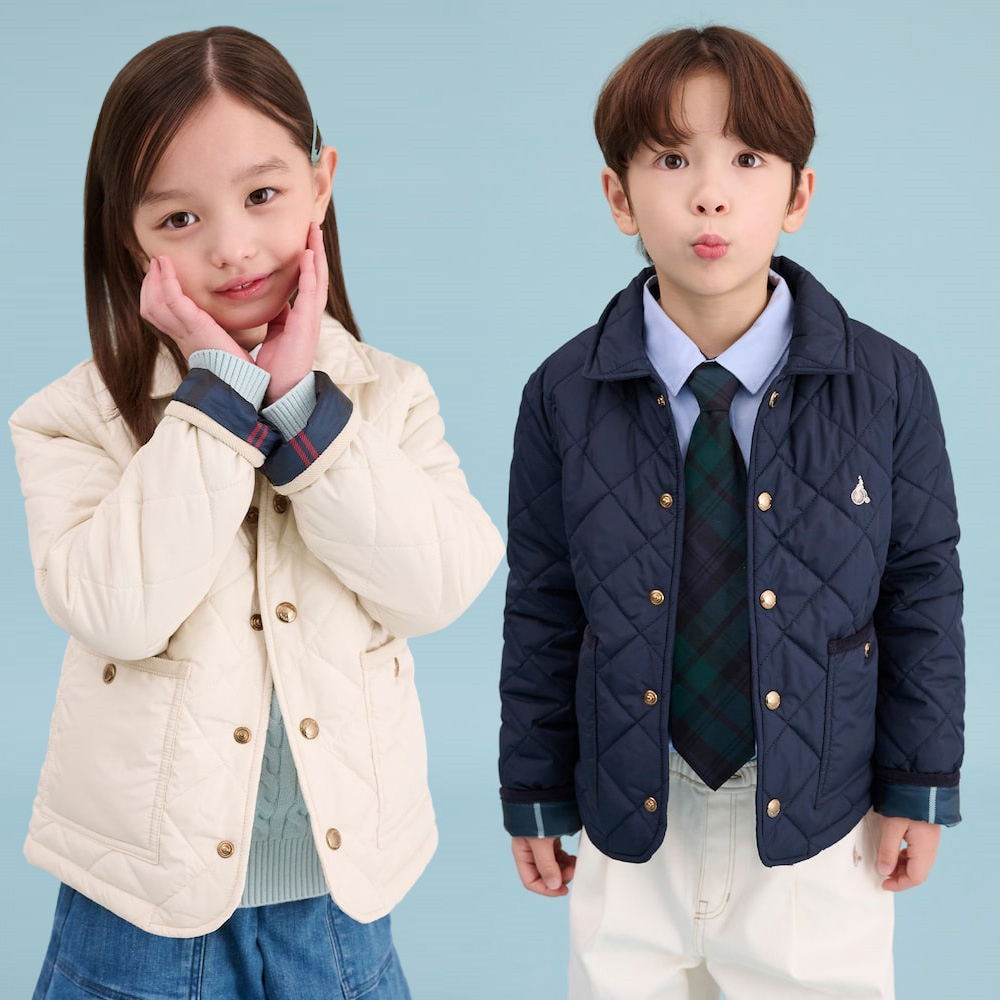 [BEANPOLE KIDS] 25SS [Essential] 퀄팅 점퍼 (2종 택1)- 이랜드몰