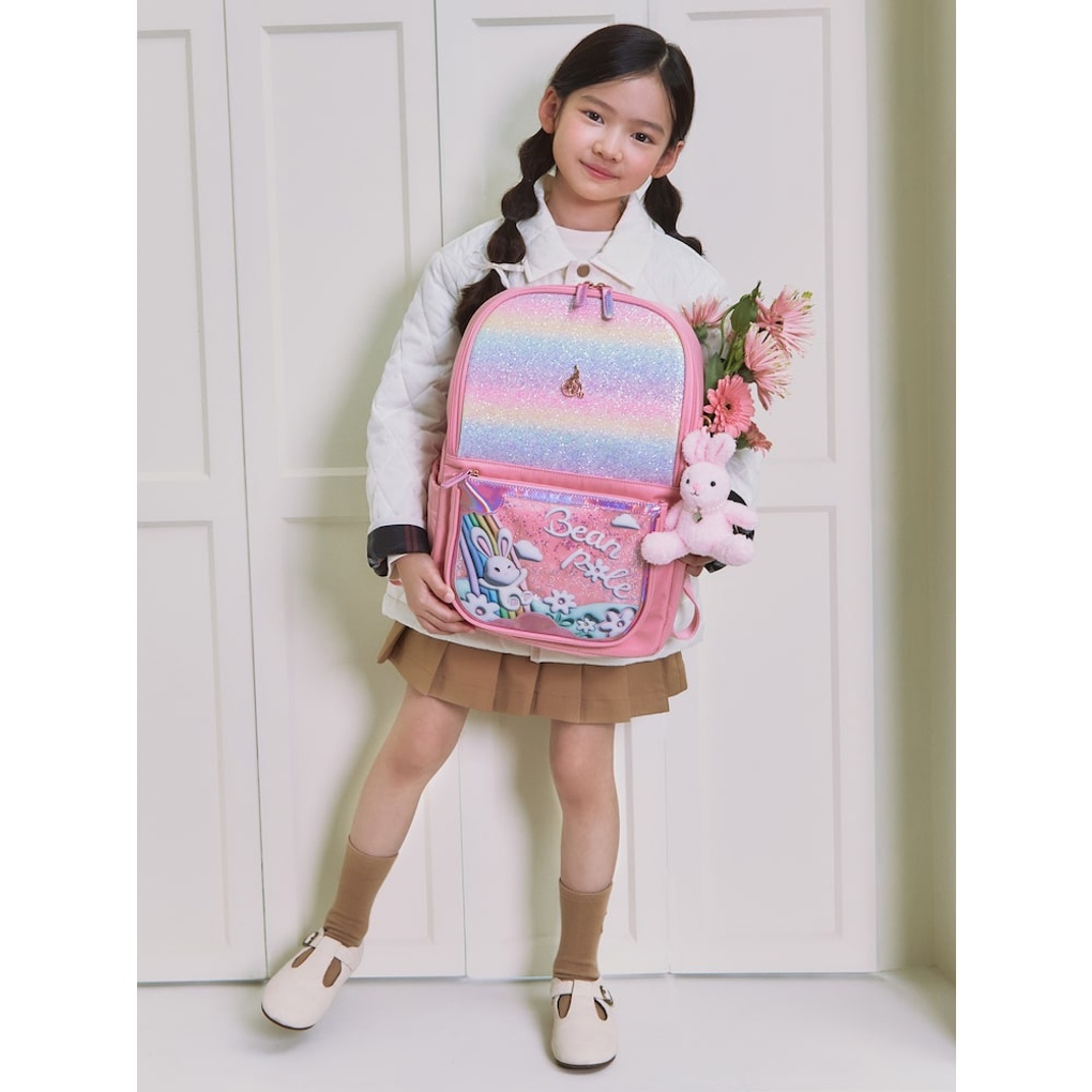 [BEANPOLE KIDS] 시그니처 빙키 책가방 라이트 핑크 (BI41D4G02Y)- 이랜드몰