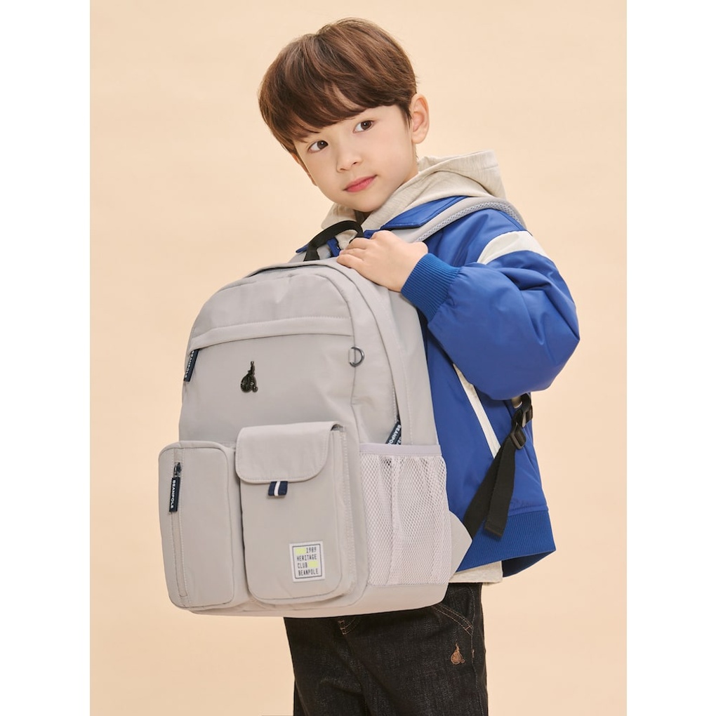 [BEANPOLE KIDS] 고학년 투포켓 책가방 베이지 (BI51D4U51A)- 이랜드몰