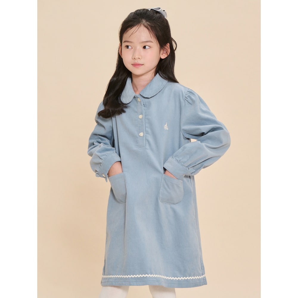 [BEANPOLE KIDS] [BEANPOLE KIDS]코듀로이 원피스 스카이 블루 (B- 이랜드몰