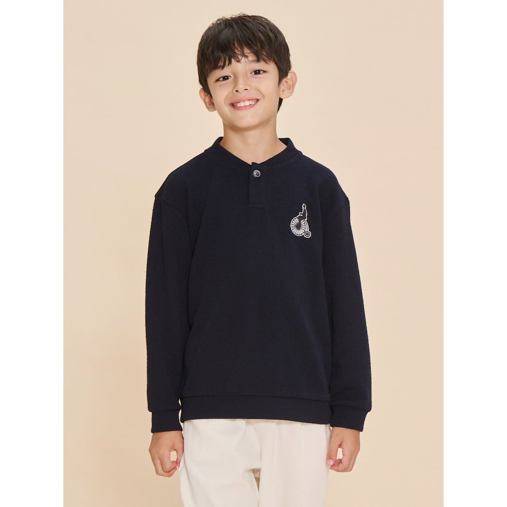 [BEANPOLE KIDS] [BEANPOLE KIDS]니트라이크 헨리넥 스웨트 셔츠 네- 이랜드몰