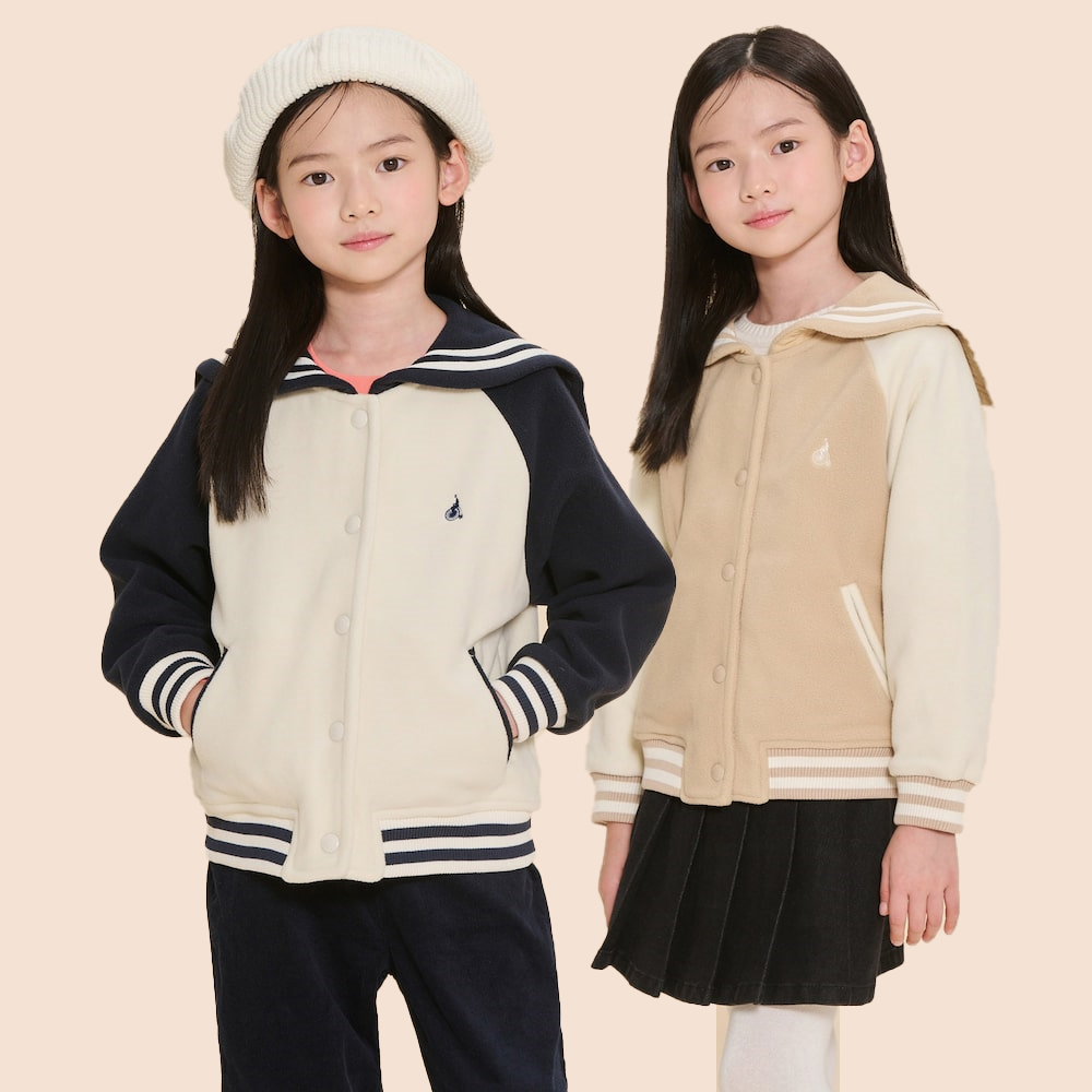 [BEANPOLE KIDS] [BEANPOLE KIDS]24FW 플리스 여아 칼라 야구 점- KIDIKIDI