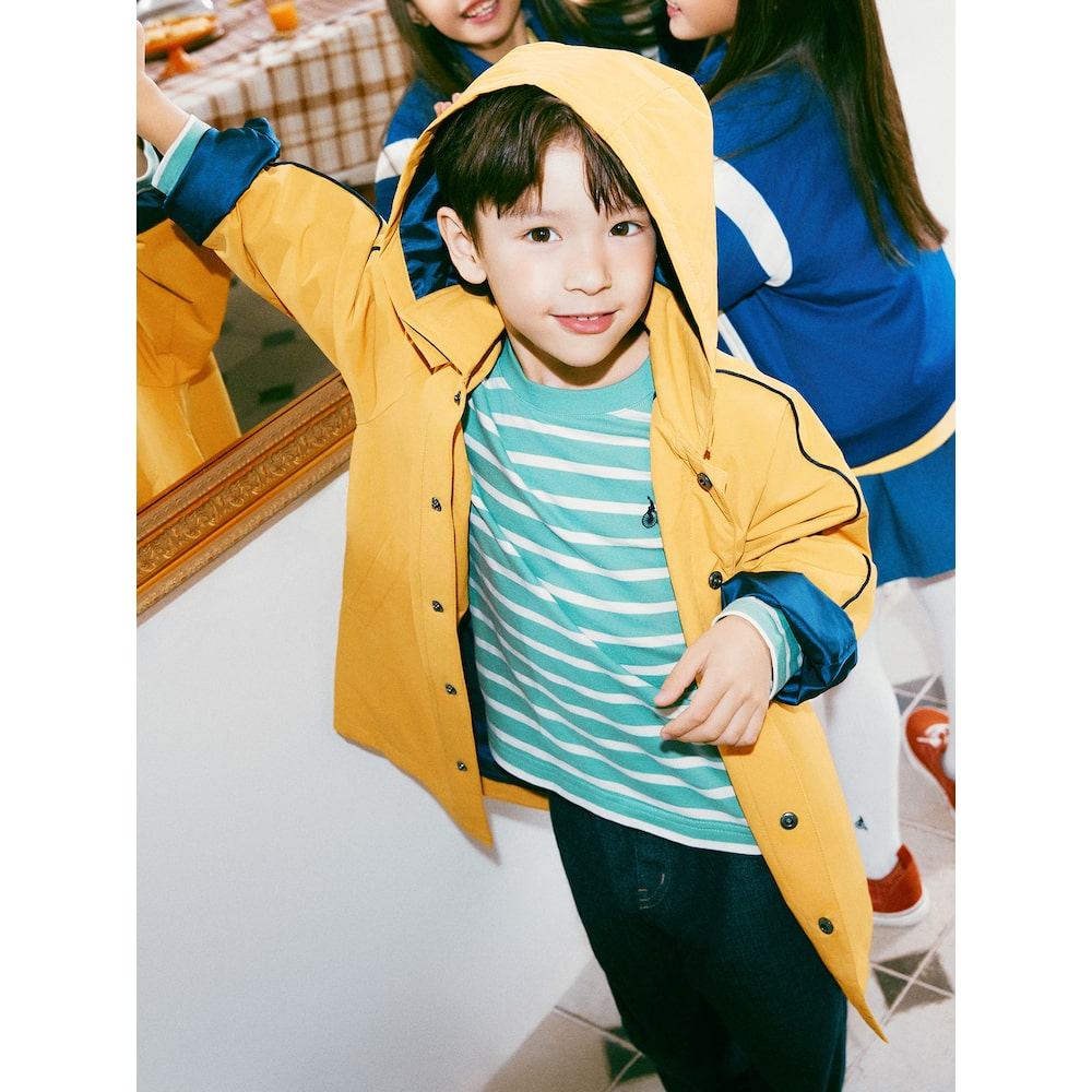 [BEANPOLE KIDS] [BEANPOLE KIDS]나일론 등교 점퍼 머스타드 (BI- 이랜드몰
