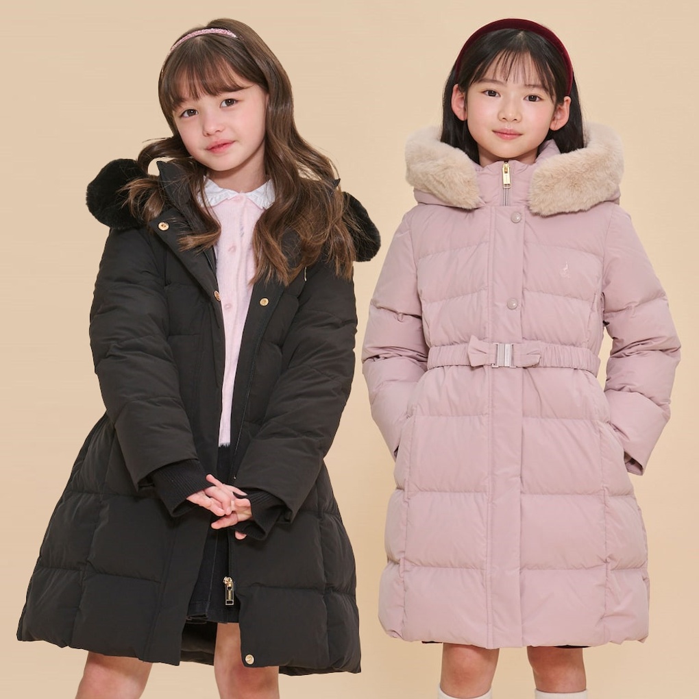 [BEANPOLE KIDS] 24FW 여아 프리미엄 덕다운 롱패딩 (2종 택1)- 이랜드몰