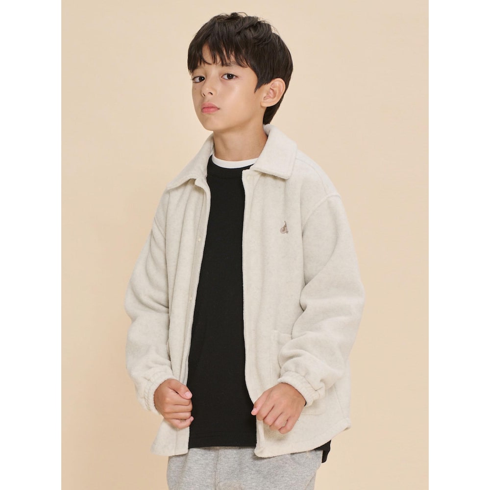 [BEANPOLE KIDS] [BEANPOLE KIDS]플리스 아우터형 셔츠 베이지 (B- 이랜드몰