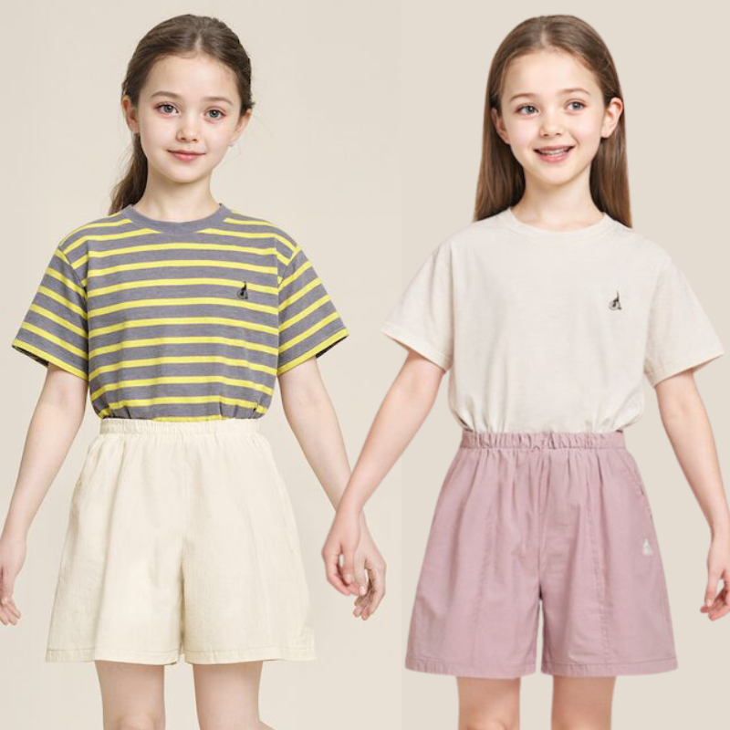 [BEANPOLE KIDS] 25SS 여아 우븐 반바지 (2종 택1)- KIDIKIDI