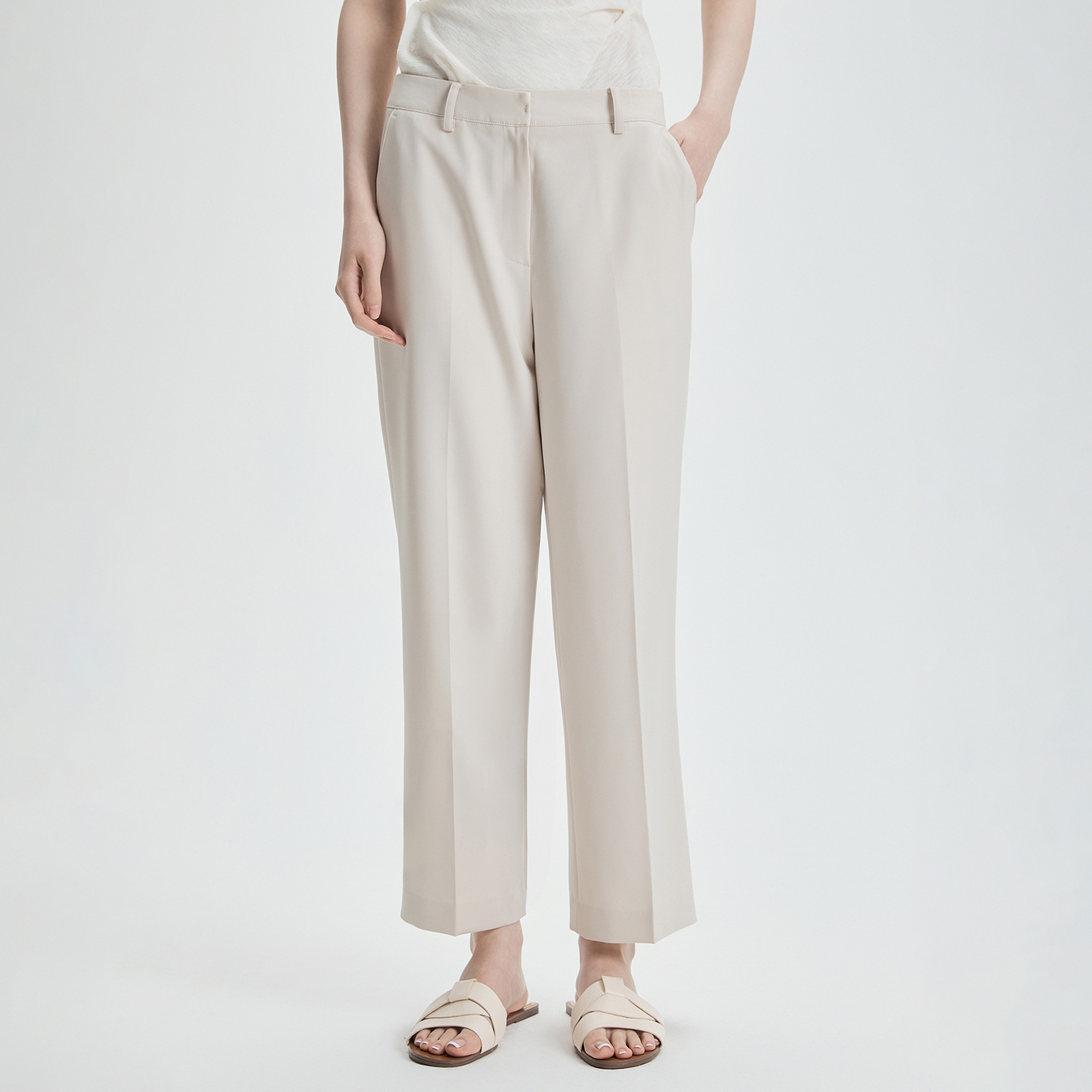 에센셜 9부 슬림핏 슬랙스_MIWTWF520A- 이랜드몰